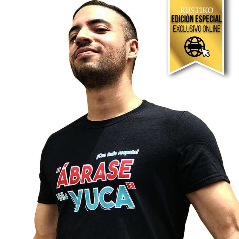 Camiseta Ábrase como la yuca Negra 😉